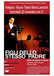 Figli dello stesso padre: intervista a Francesco Milanese - SocialNews