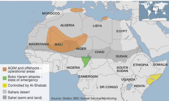 Boko Haram Al Shabaab Al Qaeda Mappa Del Jihad In Africa Socialnews